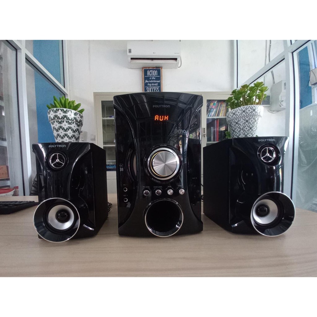 Jual SPEAKER AKTIF POLYTRON PMA 9505 / PMA9505 [BLUETOOTH / AUX / USB ...