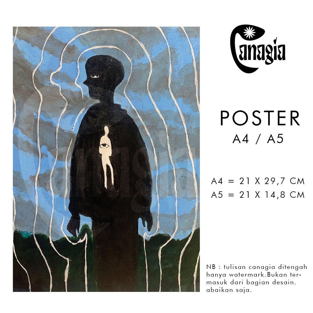 Jual POSTER DINDING/POSTER KAMAR - ALONE | Shopee Indonesia