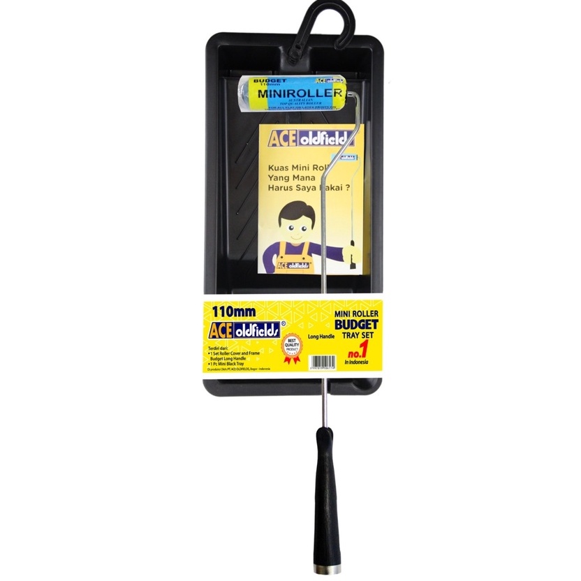 Jual SET Kuas Roll kapal Tembok ACE Oldfields Budget Mini Roller + BAK ...