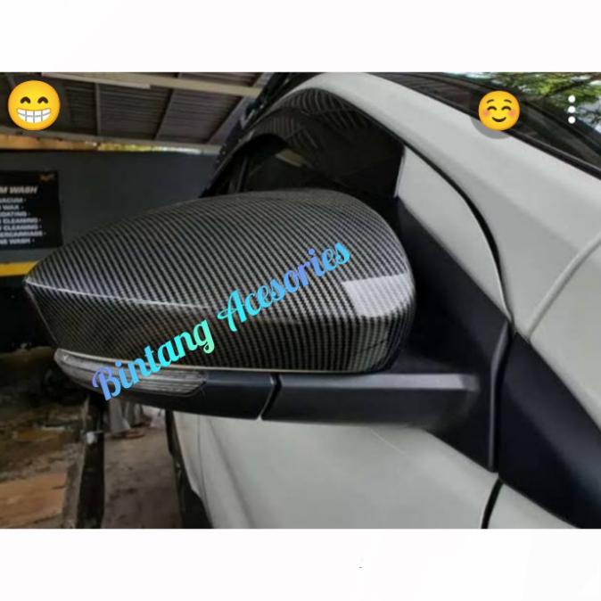 Jual Cover Spion Mobil Toyota RAIZE Full Carbon | Shopee Indonesia