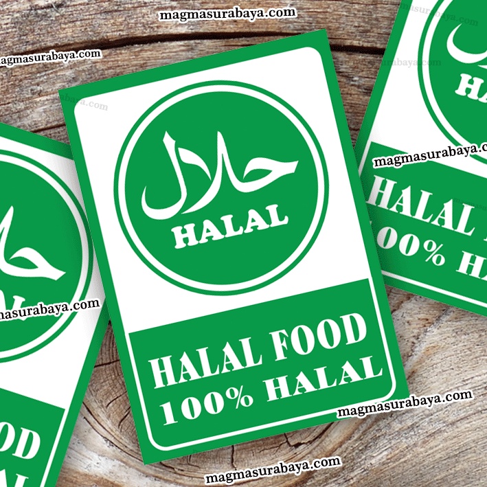 Jual Sticker Halal - Food Halal | Shopee Indonesia