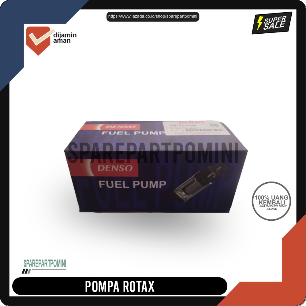 Jual Sparepart Pom Mini - Pompa Rotax Fuel Pump Denso | Shopee Indonesia