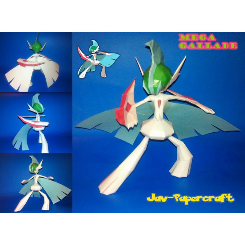 Jual Pokemon Mega Gallade Papercraft | Shopee Indonesia