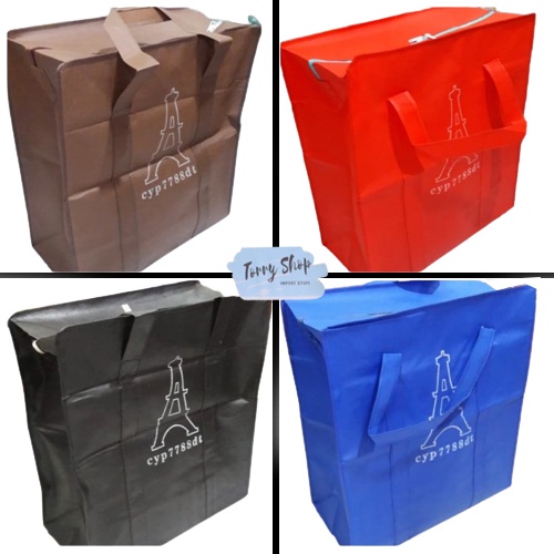 Jual TAS TERPAL / TAS KARUNG JUTE BAG TAS PASAR BAHAN PURING UKURAN ...