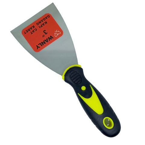 Jual Kapi Dempul Cat 3 Inch Gagang Karet Kape Stainless 3Inch Kapi Cat ...