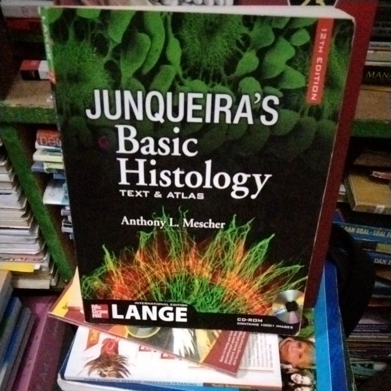 Jual JUNQUEIRAS BASIC HISTOLOGY TEXT dan atlas | Shopee Indonesia