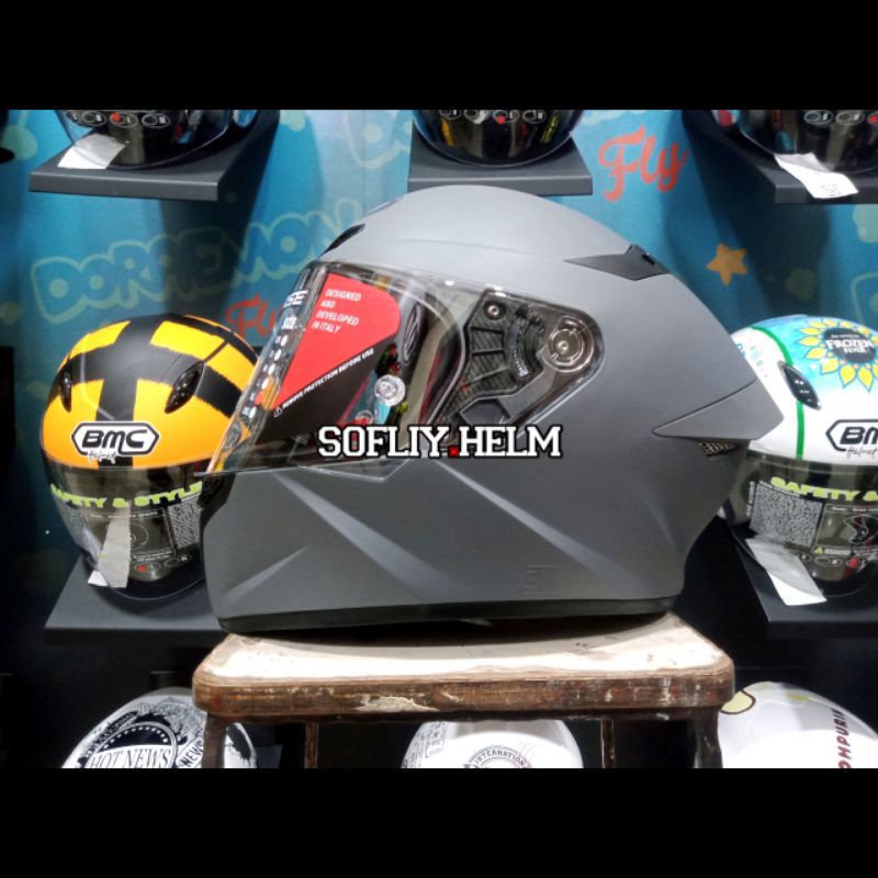 Jual HELM KYT TT COURSE MATT GORILLA GREY FULL FACE TTC | Shopee Indonesia