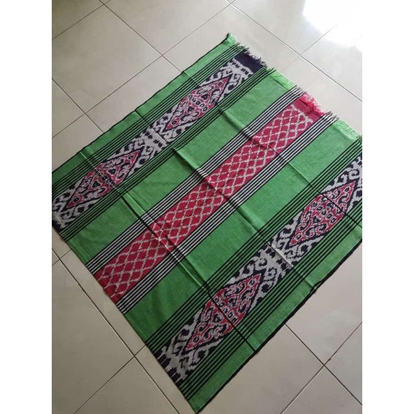 Jual ELPHI Kain Tenun Dayak Kalimantan Hijau Tenun Dayak | Shopee Indonesia