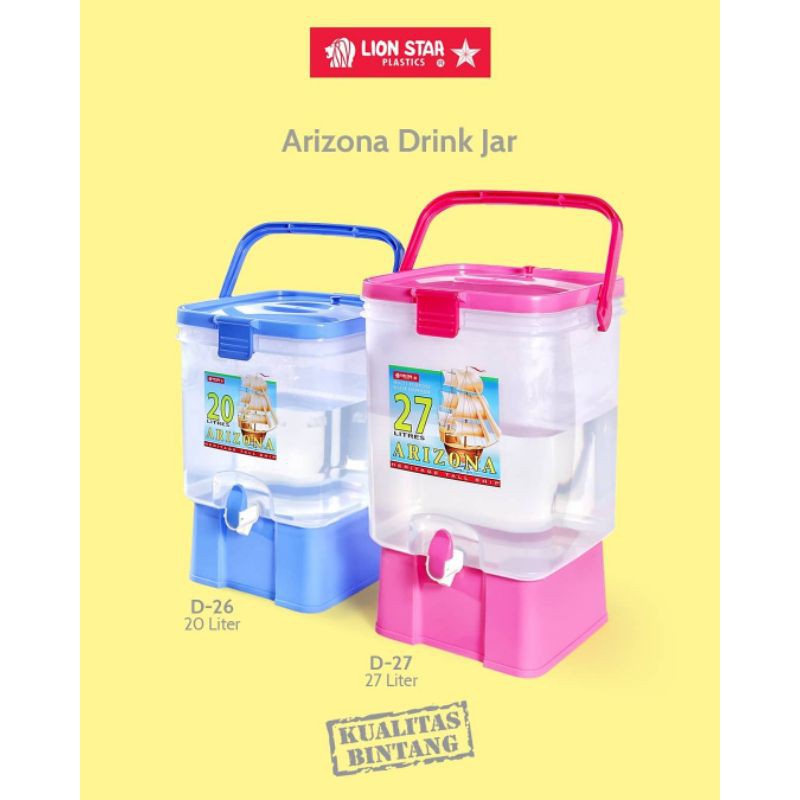 Jual wadah air Lion star Arizona 20 liter | Shopee Indonesia