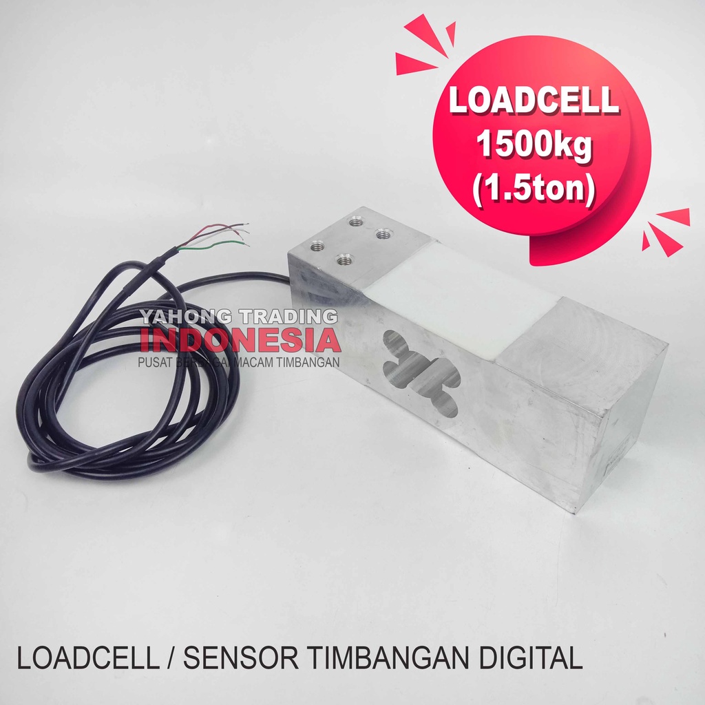 Jual Loadcell Load cell Sensor Timbangan Digital 1500kg 1.5ton | Shopee ...