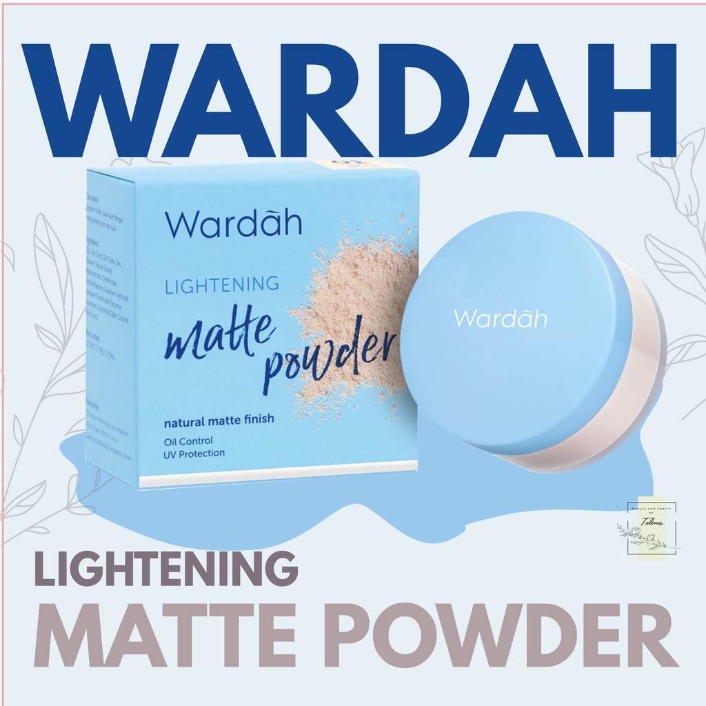 Jual Wardah Lightening Matte Loose Powder Bedak Tabur (4 Shade/Warna ...