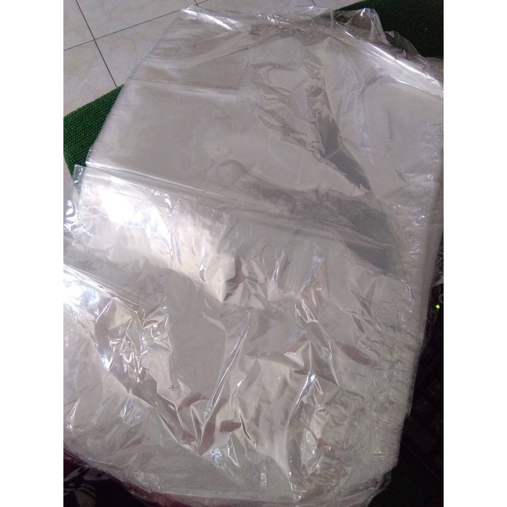 Jual PLASTIK TRANSPARAN//PLASTIK PIGURA 12RS//PLASTIK POF | Shopee ...