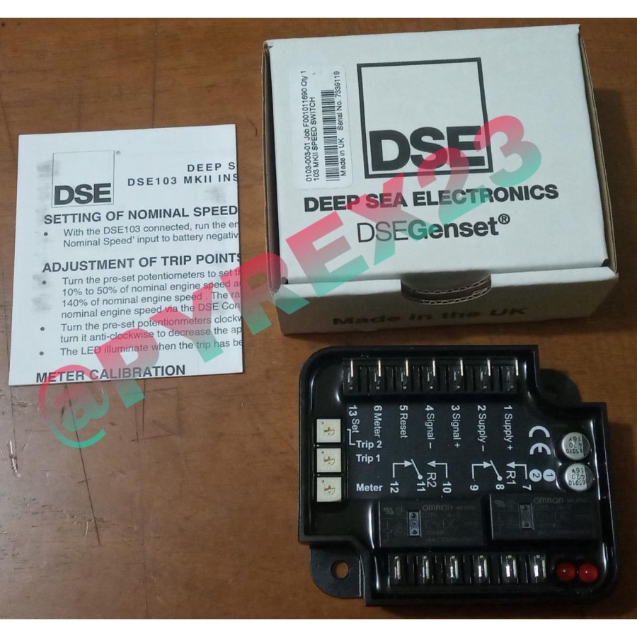 Jual Deepsea 103 MKII Speed Switch Original Dse | Shopee Indonesia