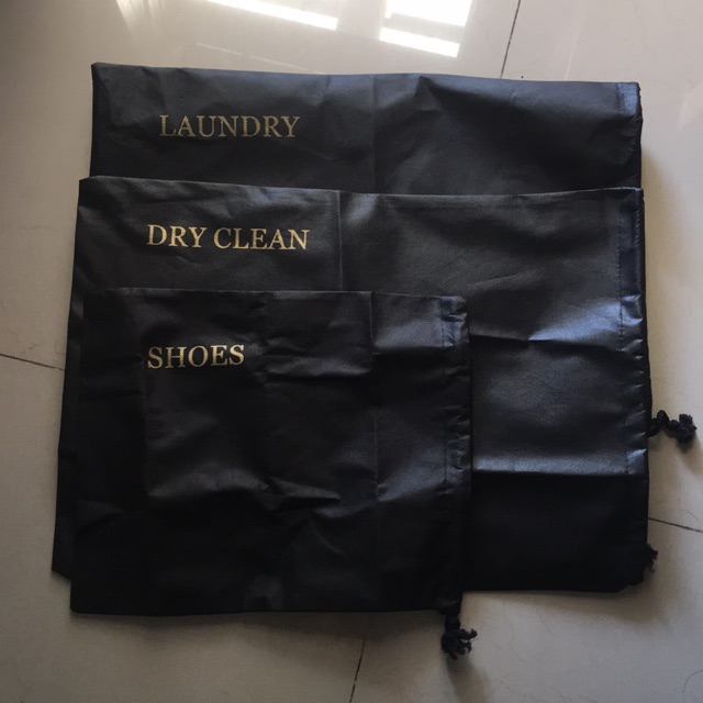 Jual Laundry bag + dry clean bag + shoes bag (dari hotel 5*) | Shopee ...