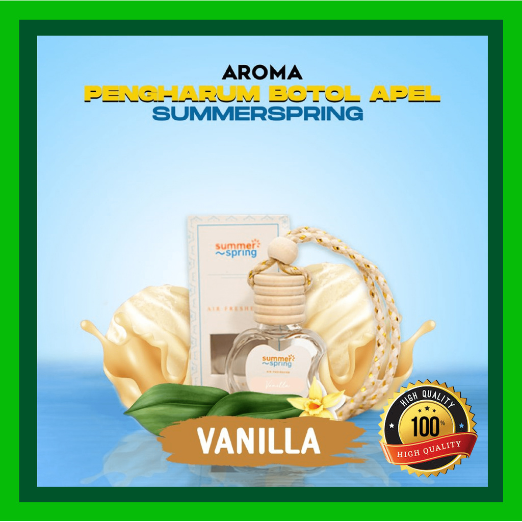 Jual Parfum Mobil Aroma Vanilla - Parfum Mobil Kemasan Botol Apel 10ml ...