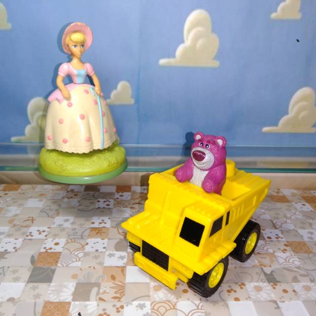Jual Pesaan kak adji Happy meal toy story Lotso dan Bopeep | Shopee ...