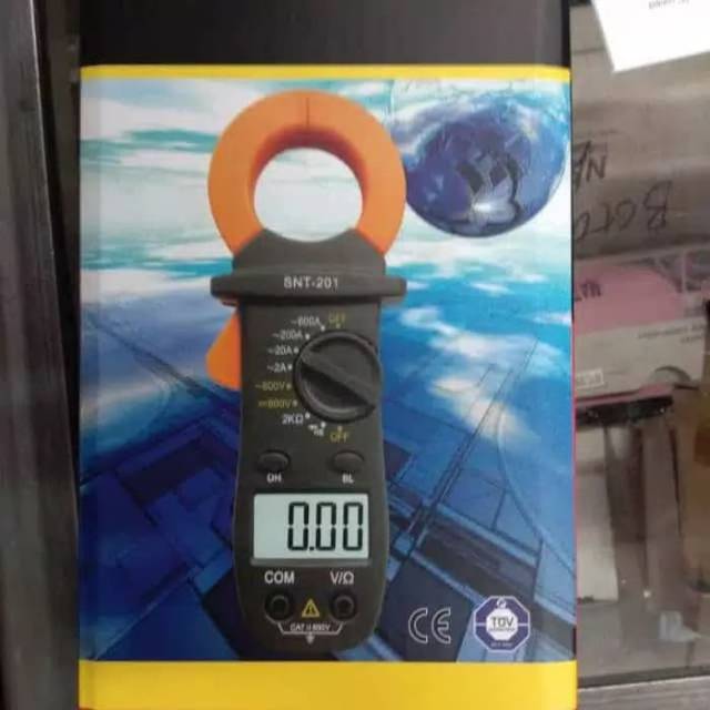 Jual Tang Ampere SNT-201 ONE COOL snt 201 Digital Clamp Meter | Shopee Indonesia