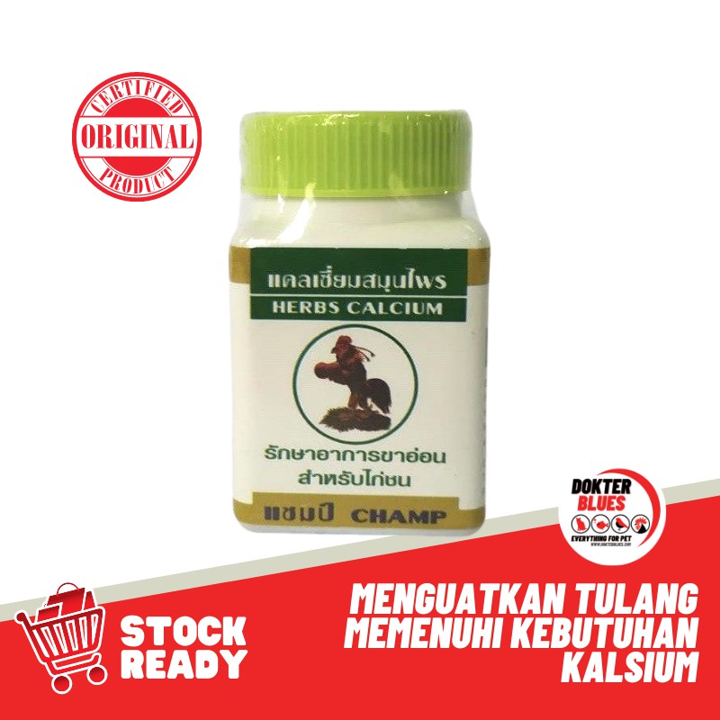Jual HERB CALCIUM Kalsium Ayam & Ramuan Alami Suplemen Ayam Tarung ...