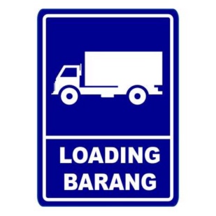 Jual Rambu Loading Barang 40cm x 60cm | Shopee Indonesia