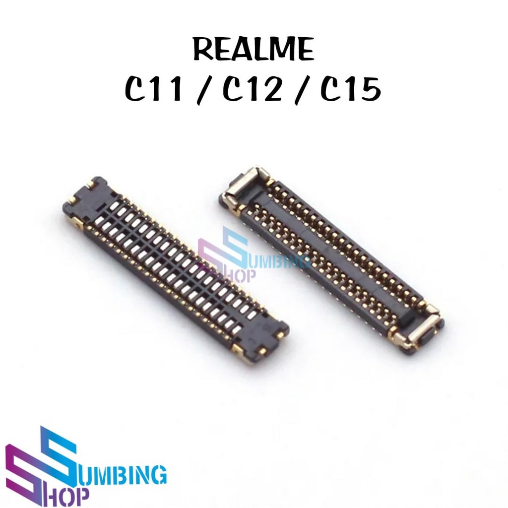 Jual Konektor Lcd Realme C11 C12 C15 Soket Connector Fpc On Board ...