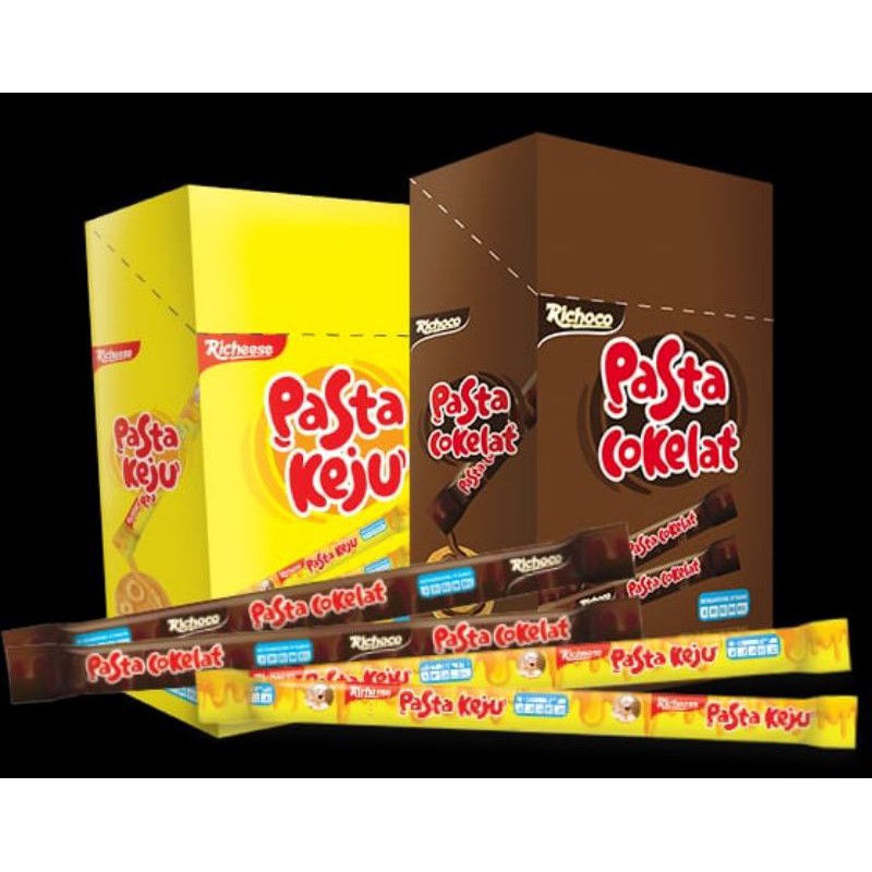 Jual Richeese / Richoco Nabati Pasta Keju & Coklat Kemasan Box isi ...