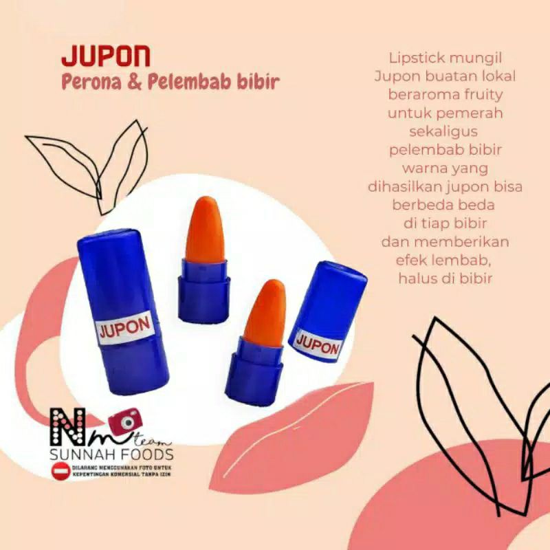 Jual JUPON MINI LIPSTIK # JUPON | Shopee Indonesia