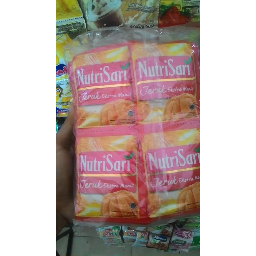 Jual NUTRISARI minuman segar rentang (ISI 10 PCS) | Shopee Indonesia