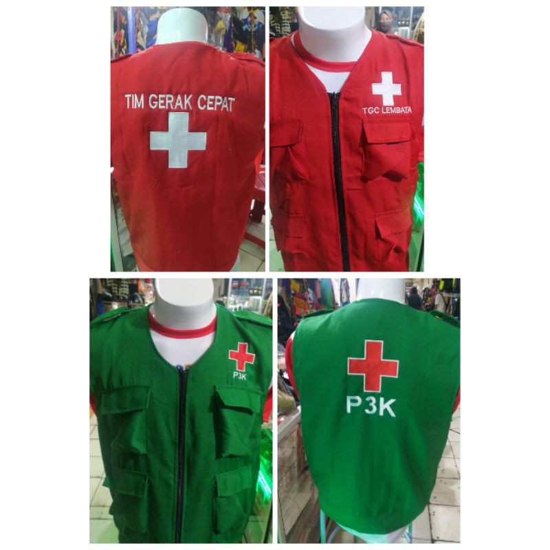 Jual Rompi P3K#PMI#PMR#Kesehatan | Shopee Indonesia