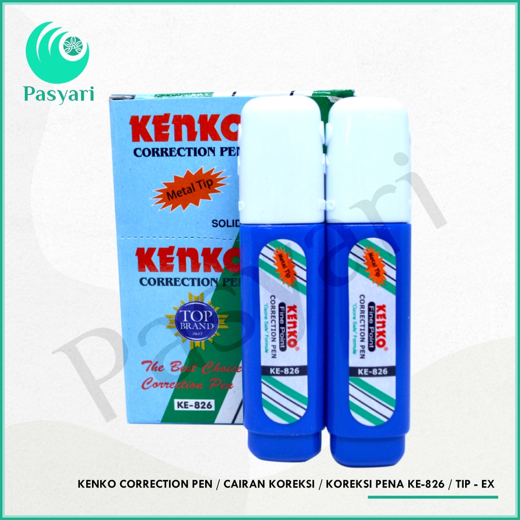 Jual Kenko Correction Pen / Cairan Koreksi / Koreksi Pena Ke-826 / Tip ...