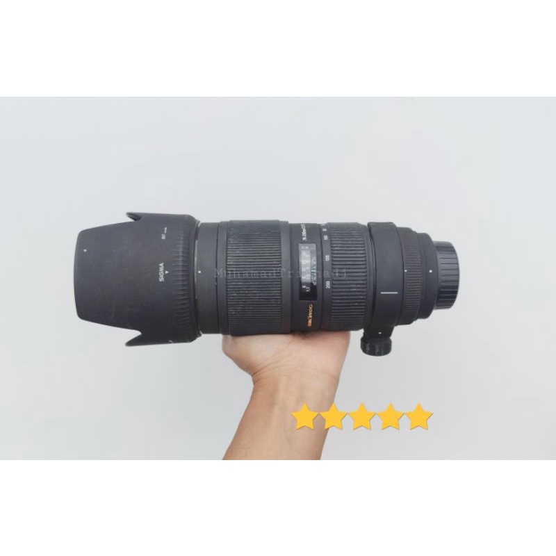 Jual Lensa Tele Sigma 70-200mm F2.8 II MACRO USM APO DG EX Nikon For ...