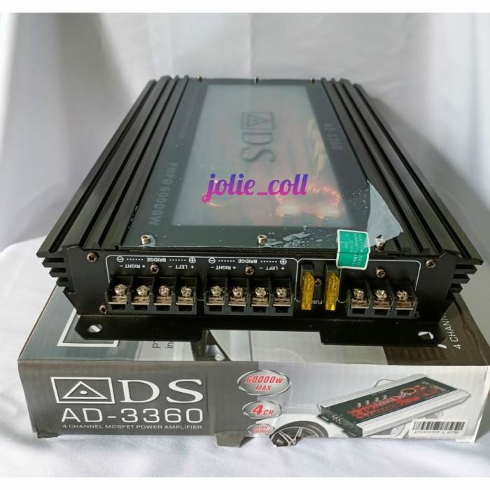 Jual Zofukuki | Power Amplifier Ads Ad-3360 Transparan 4Chl | Shopee Indonesia