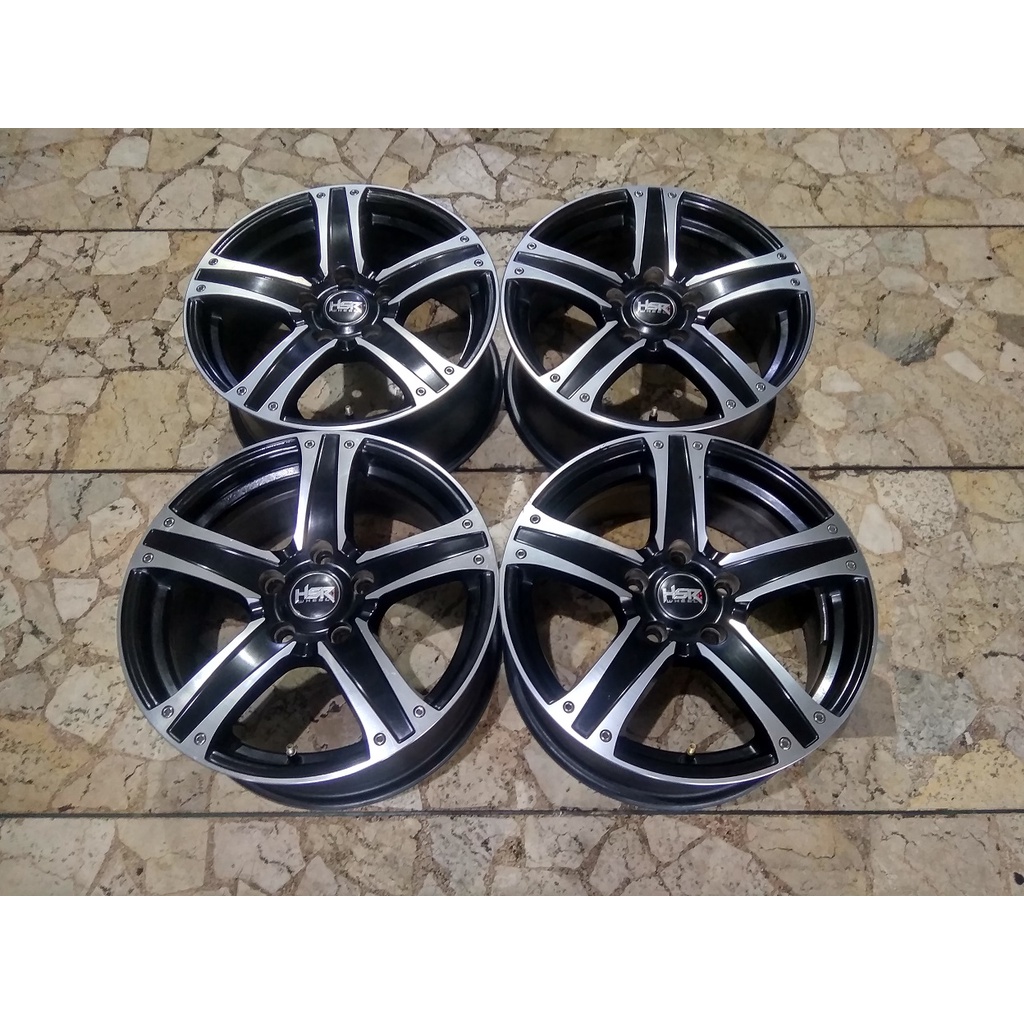 Jual VELG MOBIL BEKAS HSR ELECTION RING 16 LEBAR 7 PCD 5x114 (4pcs) ERTIGA, INOVA, BRV, APV ...