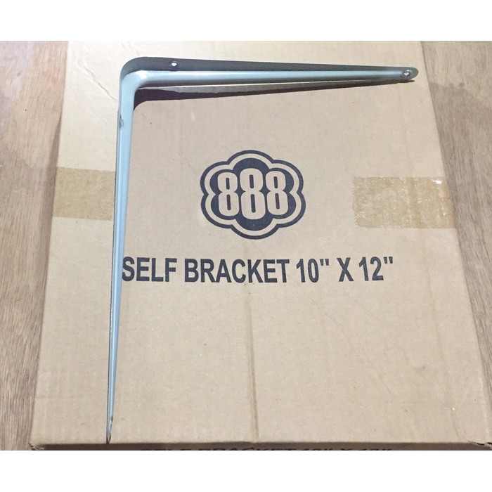 Jual Siku rak 10 x 12 inch penyangga / bracket tembok self murah kuat ...