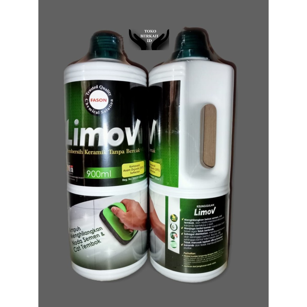 Jual FASON limov 900ML Pembersih Noda bekas semen dan cat pada keramik | Shopee Indonesia
