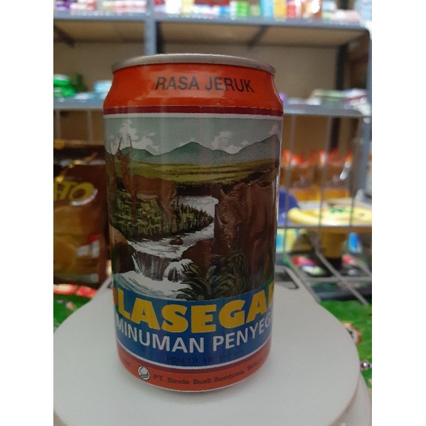 Jual LASEGAR MINUMAN PENYEGAR KALENG RASA JERUK 320mL | Shopee Indonesia