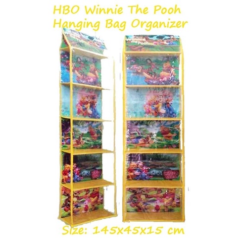 Jual HBO Hanging Bag organizer rak tas gantung Pooh Spongebob | Shopee ...