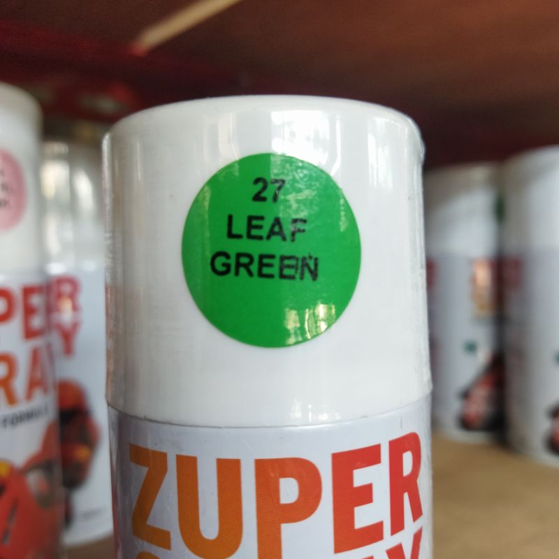 Jual cat semprot 150cc ZUPER SPRAY pilox pilok paint semua warna all colour merah doff flat ...