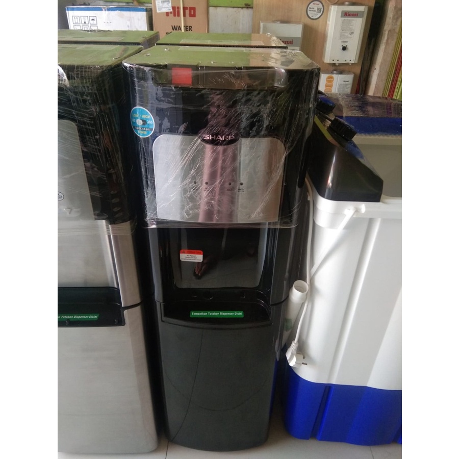 Jual Dispenser galon bawah Sharp SWD-72EHL-BK (unit eksdisplay KHUSUS ...