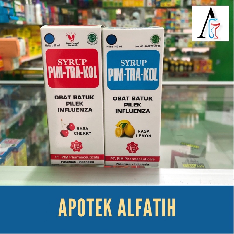 Jual PimTraKol Sirup Obat Batuk Pilek Influenza 60ml | Shopee Indonesia