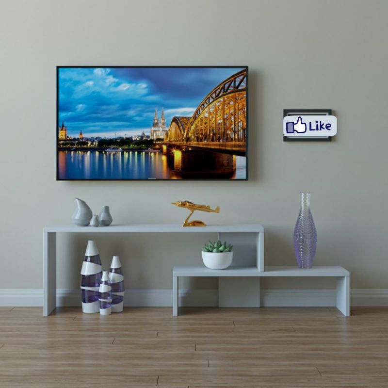 Jual Rak MEJA MINIMALIS MURAH MODERN Rak TV Dinding Tempel Nakas Kayu ...