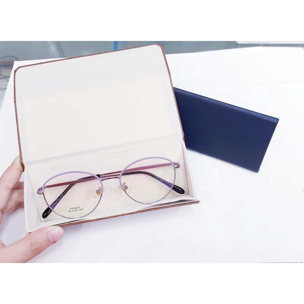 Jual kotak kacamata / tempat kacamata / kulit sintetis / box kacamata ...