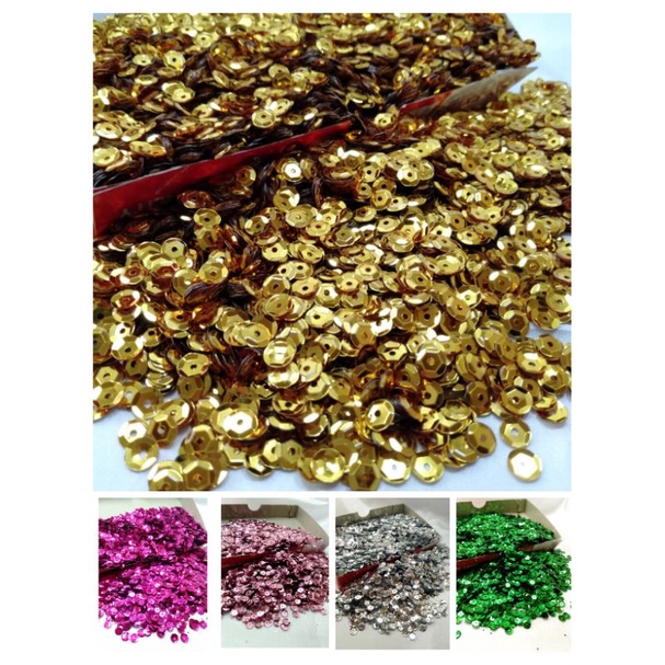 Jual Piringan Mangkok 6 Mm/Payet/Manik/Sequin/Piringan | Shopee Indonesia