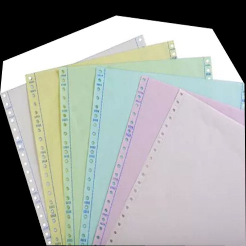 Jual KertasCF Kertas Continuous form 4 Ply 9,5" x 11"/24cm x 28cm/A4 ...