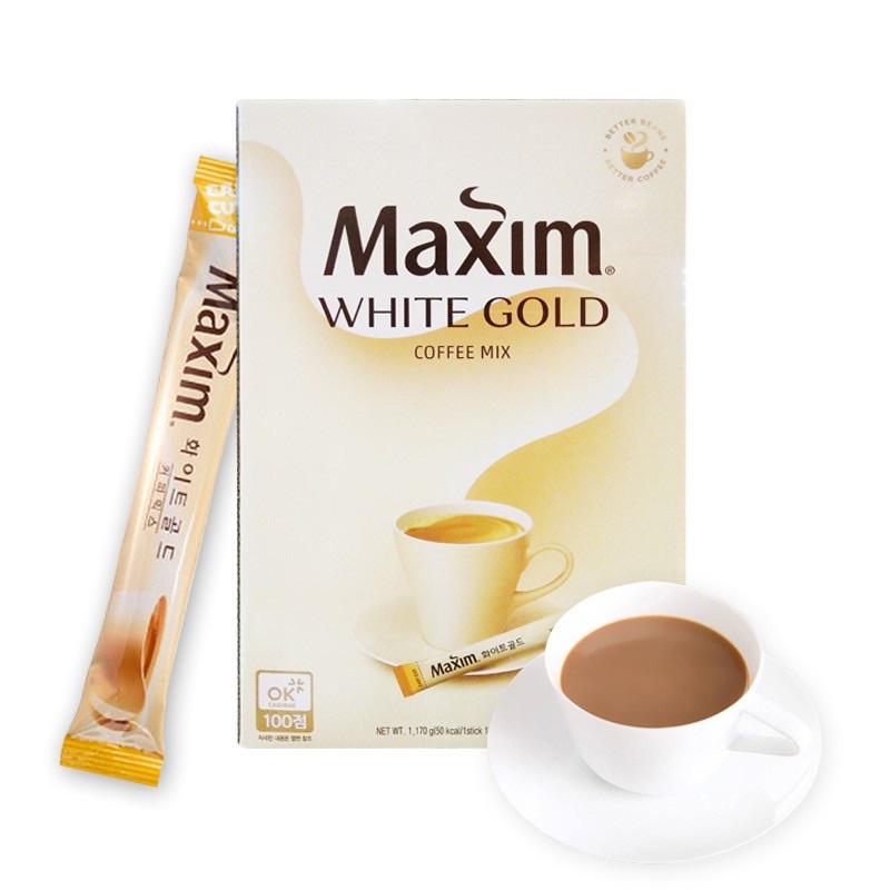 Jual Maxim White Gold White Coffee Kopi Korea | Shopee Indonesia
