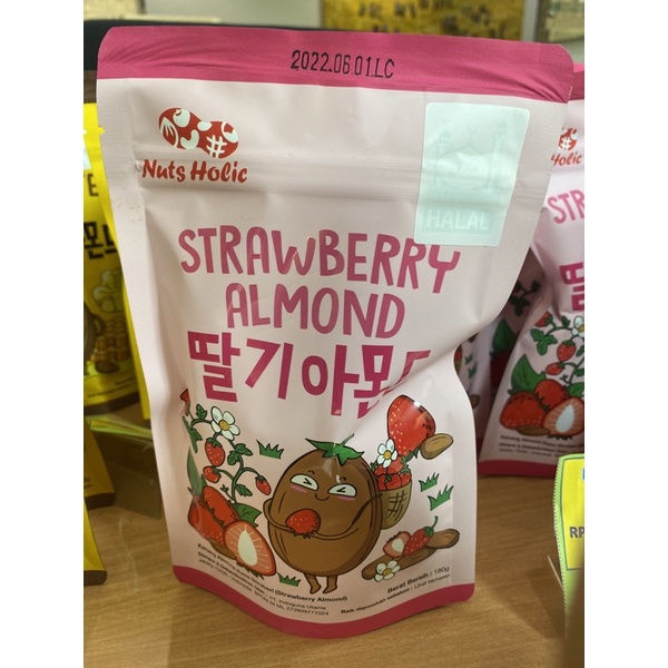Jual Nuts Holic ~ Honey Butter Almond / Kacang Almond 180gr | Shopee ...