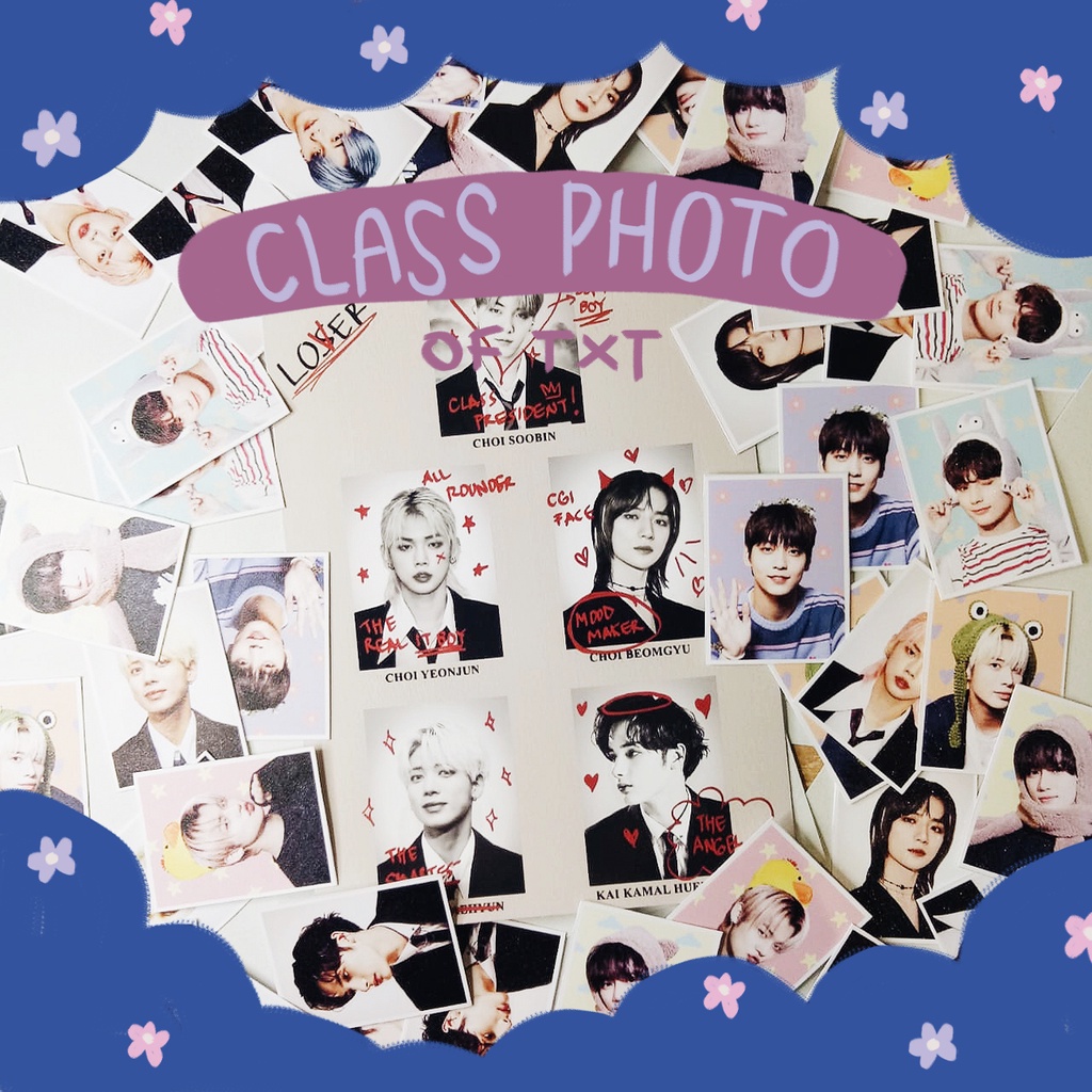 Jual TXT - ID Photo/Class Photo of Tomorrow X Together | Shopee Indonesia