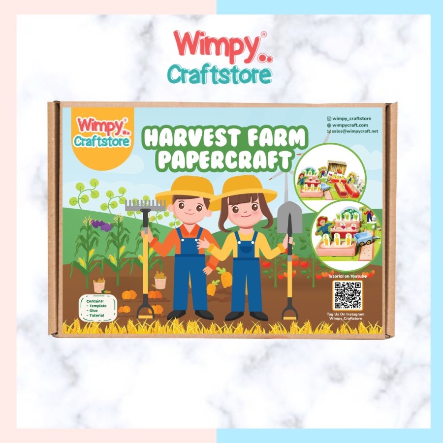 Jual Wimpy Craft KIT Stardew Valley Diorama Paper Craft DIY Art Set ...