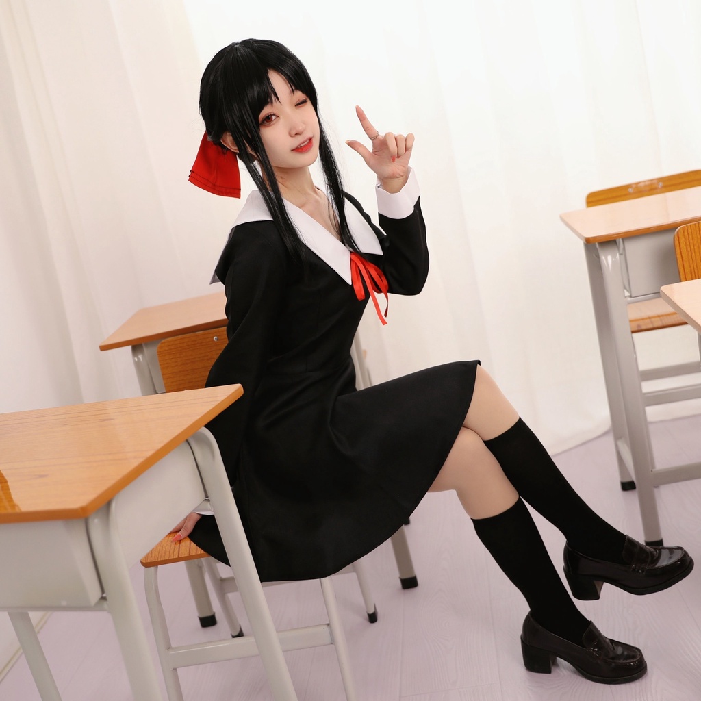 Jual Shinomiya Kaguya Cosplay Costume Anime Kaguya-Sama: Love Is War ...