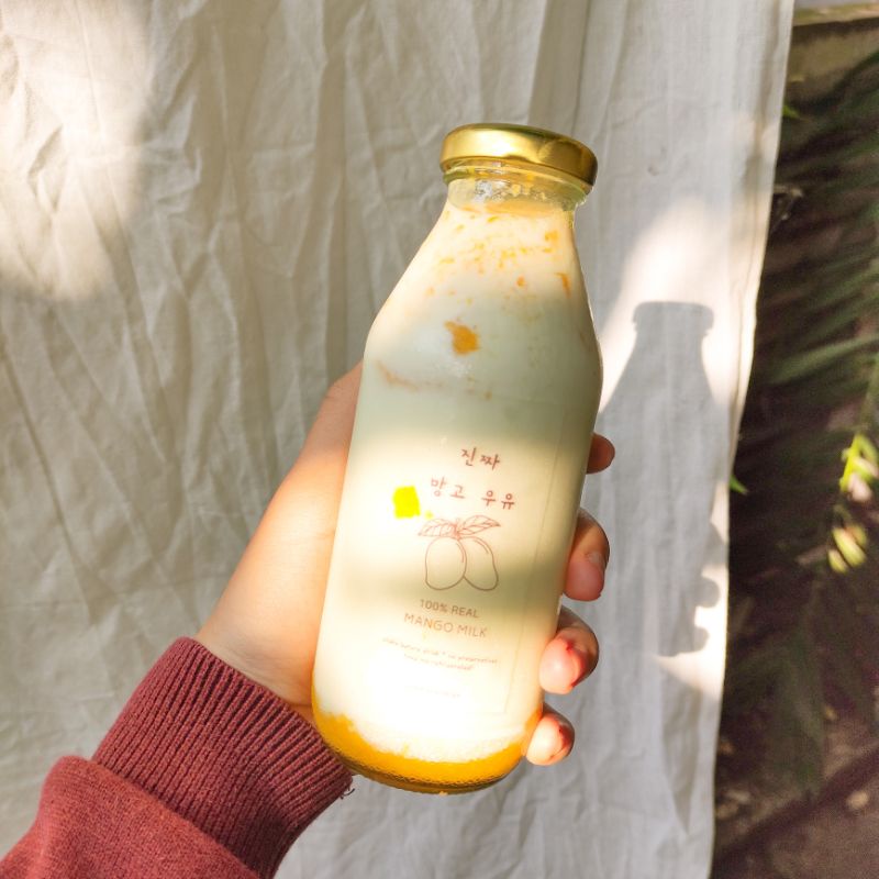 Jual Korean Mango Milk 350ml / Korean Mango Milk 1ltr | Shopee Indonesia