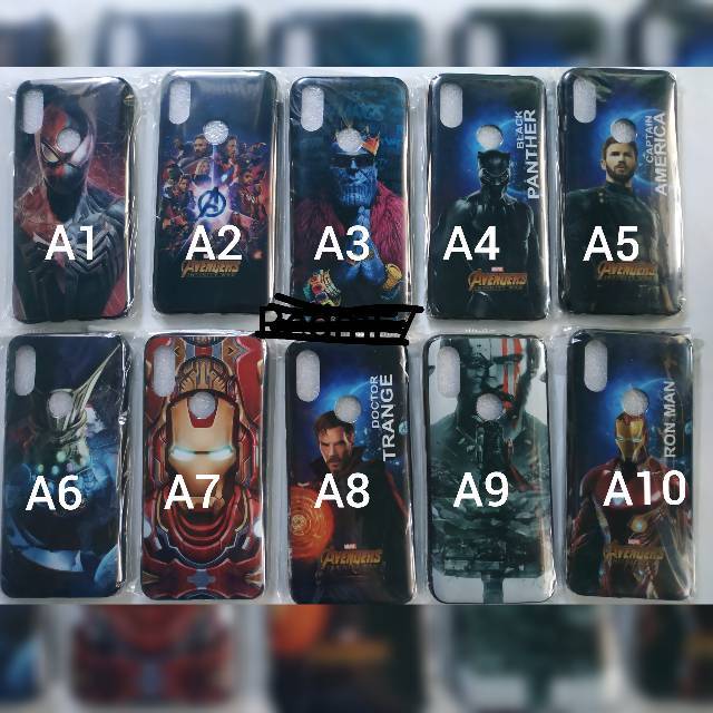 Jual Case karakter redmi note 7 6 7a samsung m20 vivo v15 fuze lucu ...